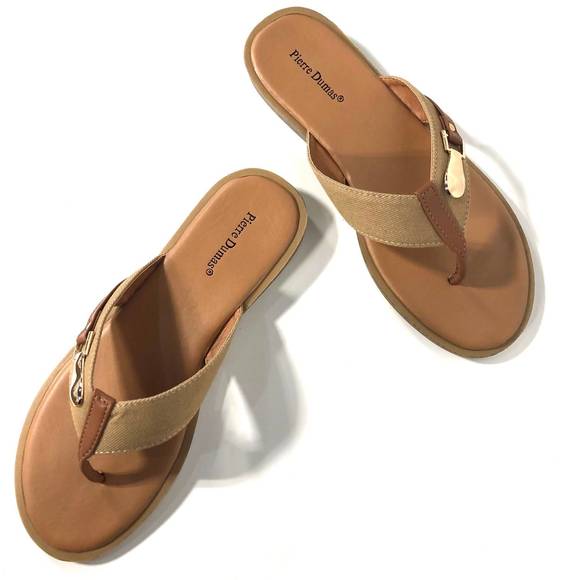 Pierre Dumas | Shoes | New Pierre Dumas Lizzie Flip Flop Sandals In ...